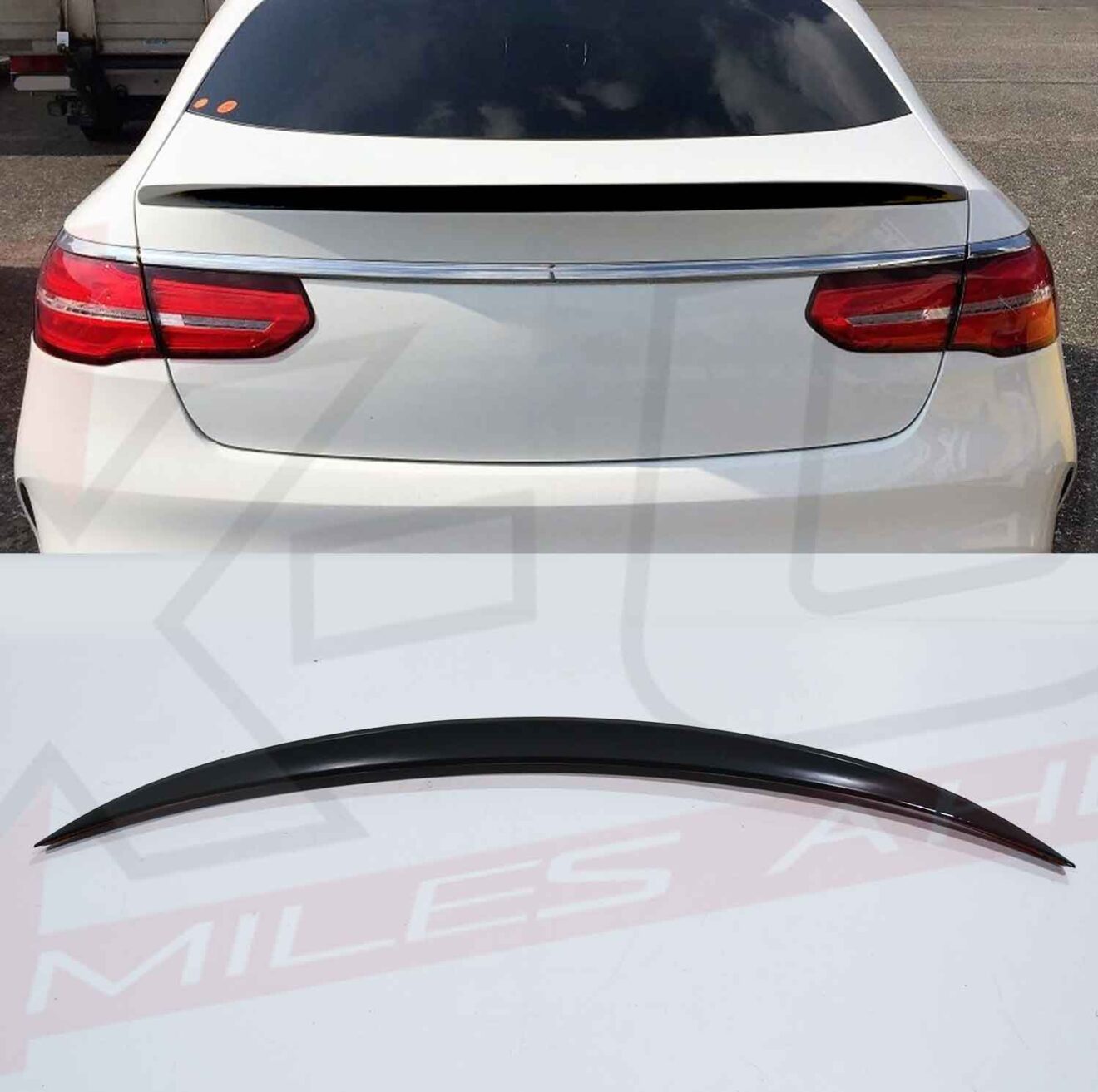 Mercedes S Class Spoiler W221 Carbon Fibre AMG Style