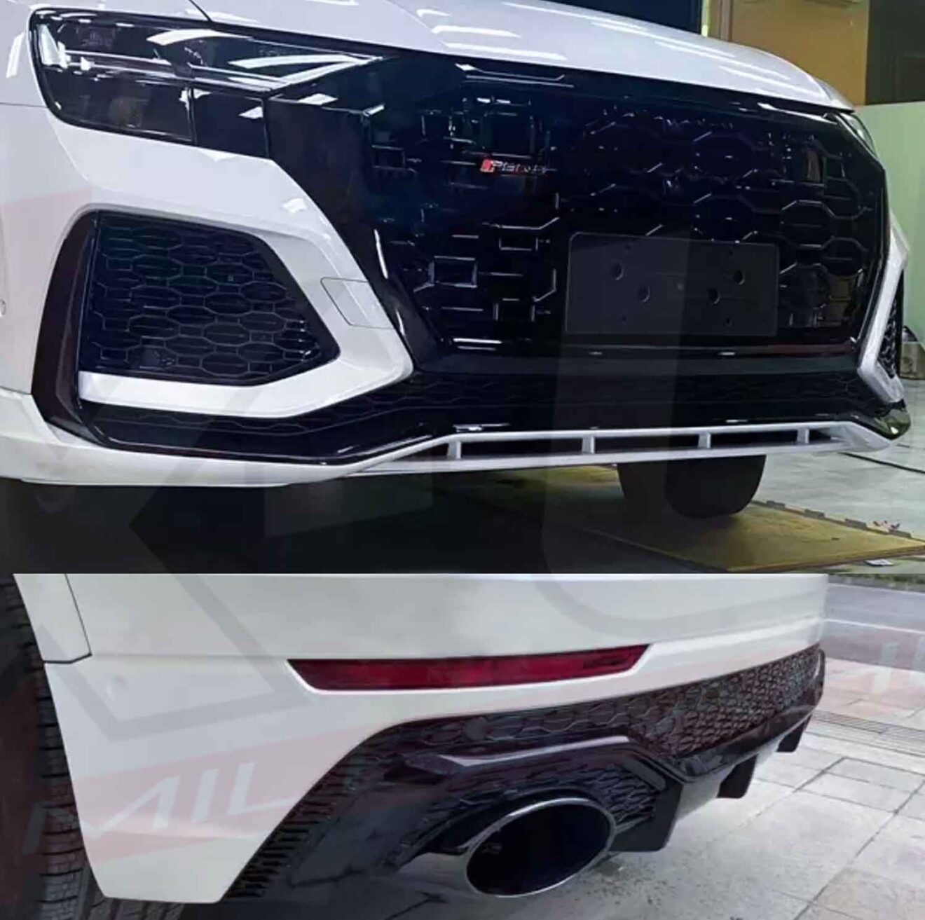 Audi RSQ8 body kit style to fit Audi Q8 and SQ8 2019-2022