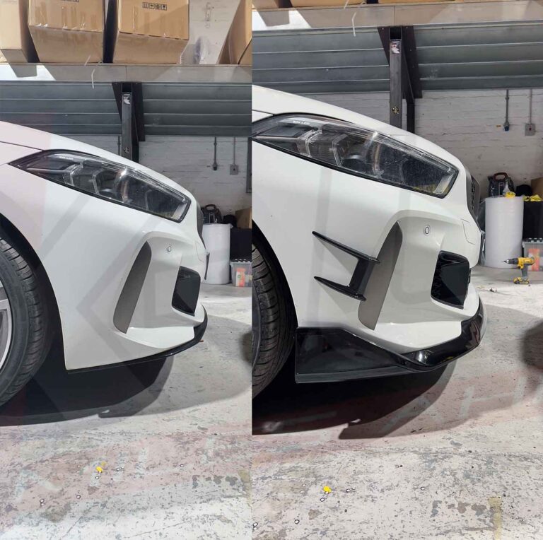 BMW F40 body kit 1 Series M Performance gloss black