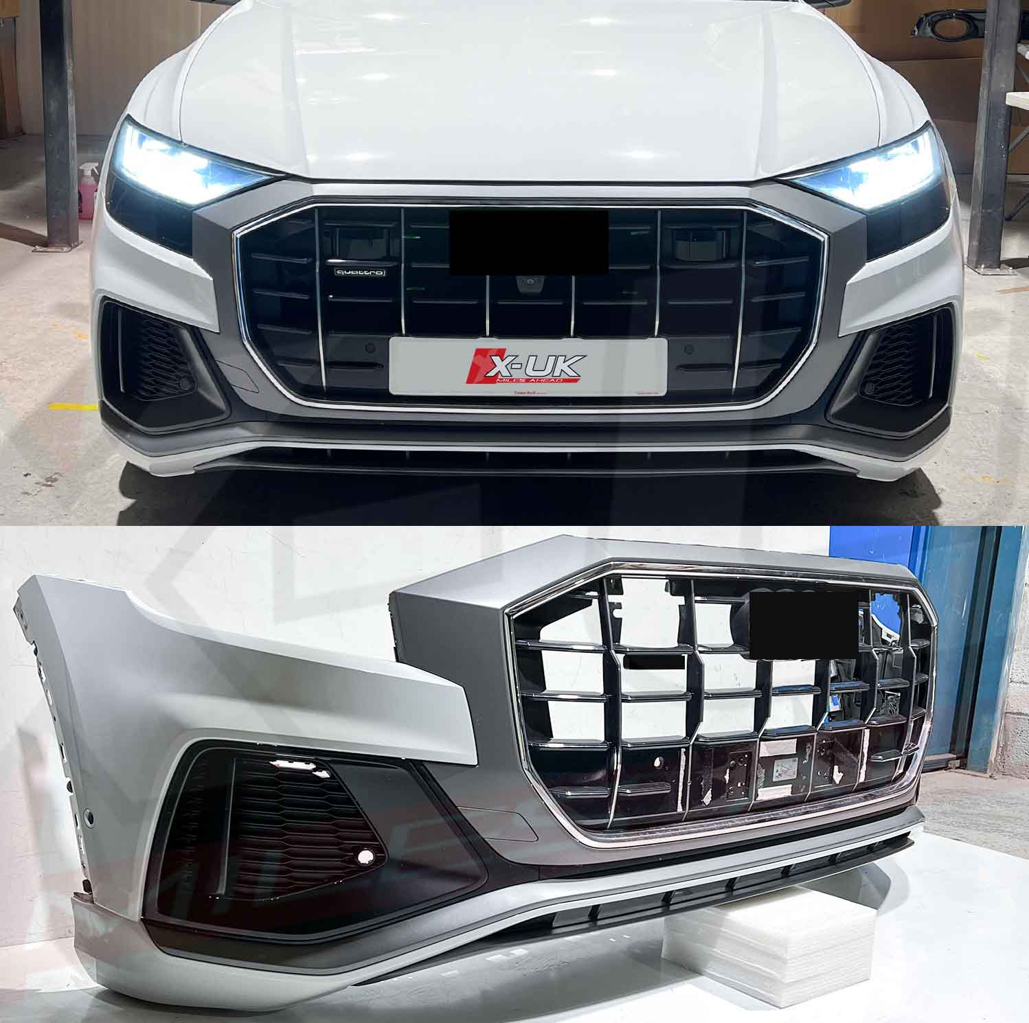 Audi RSQ8 body kit style to fit Audi Q8 and SQ8 2019-2022